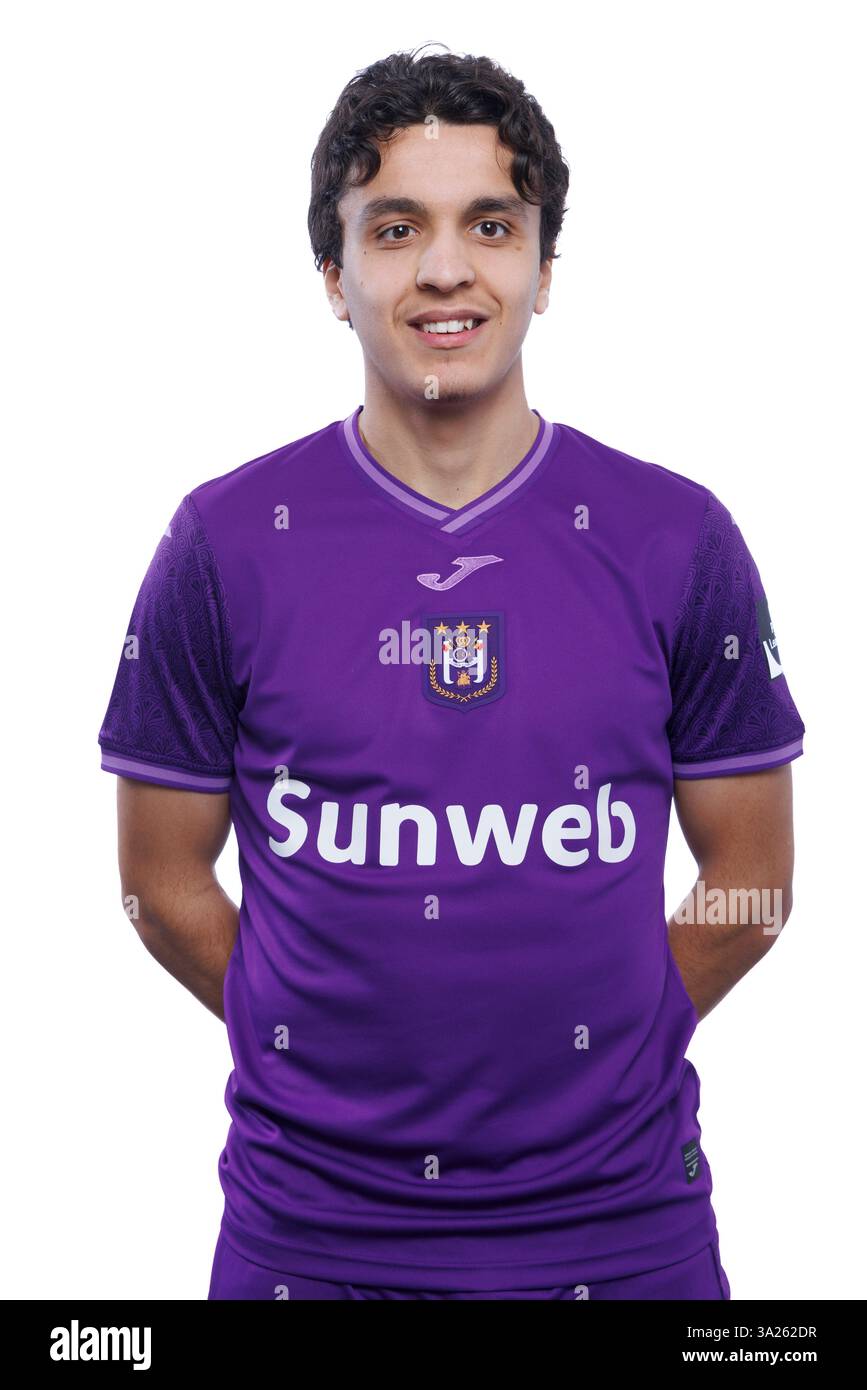 Ali Maamar of RSCA Futures pictured during the season photo shoot of ...