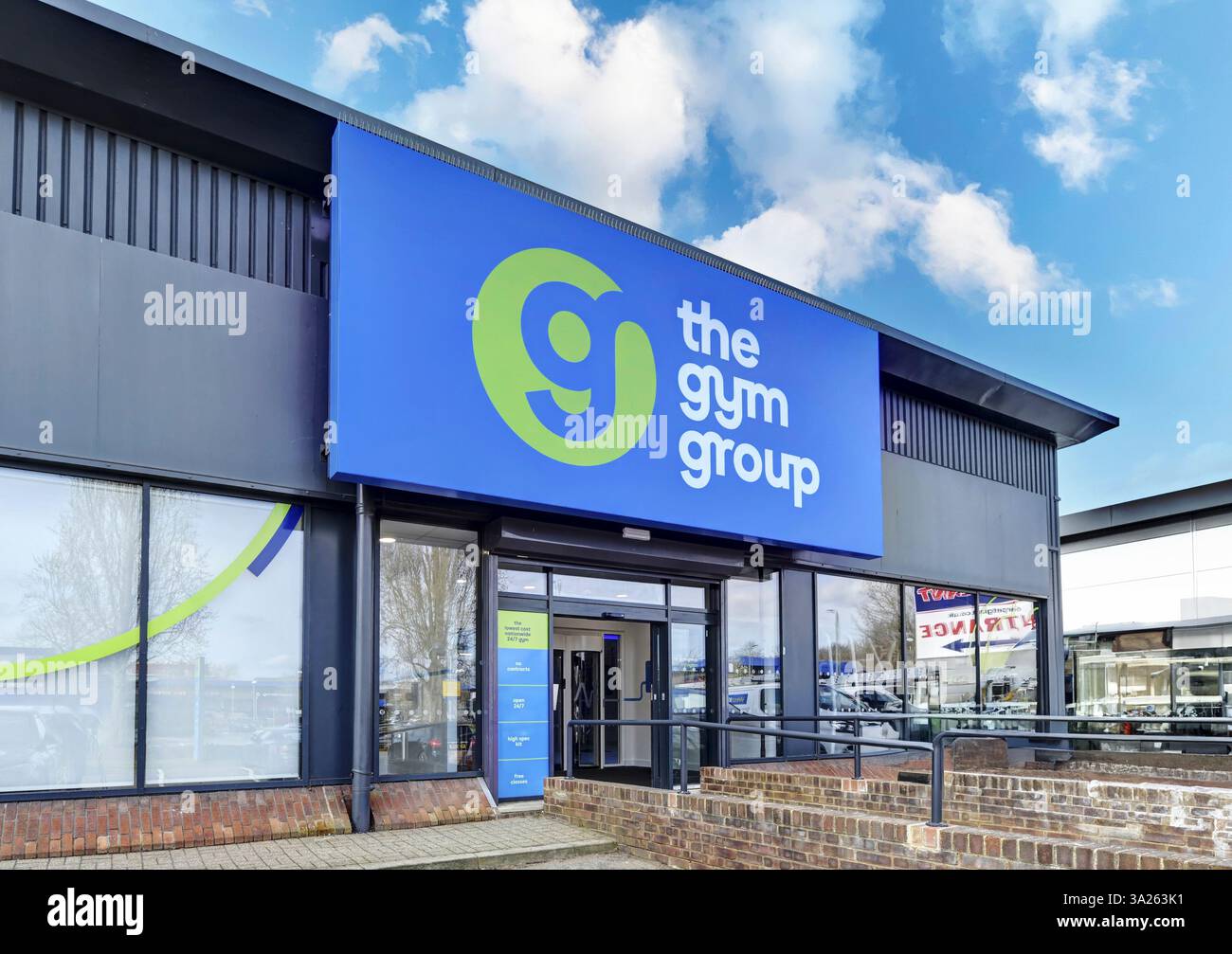 Undated handout photo issued by The Gym Group of outside their ...