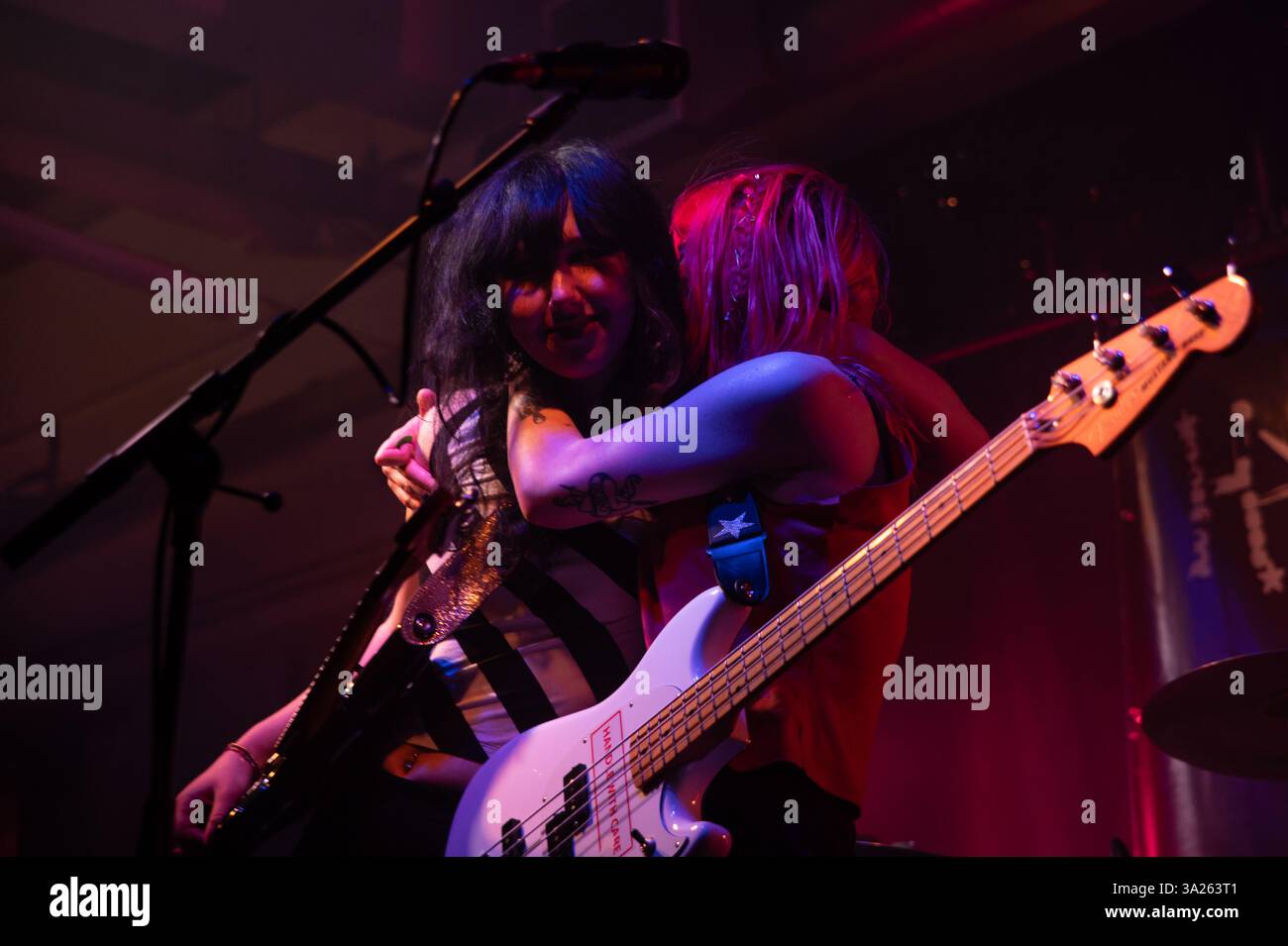 London, United Kingdom. 11th March 2025. HotWax play an intimate set at Rough Trade East to ...