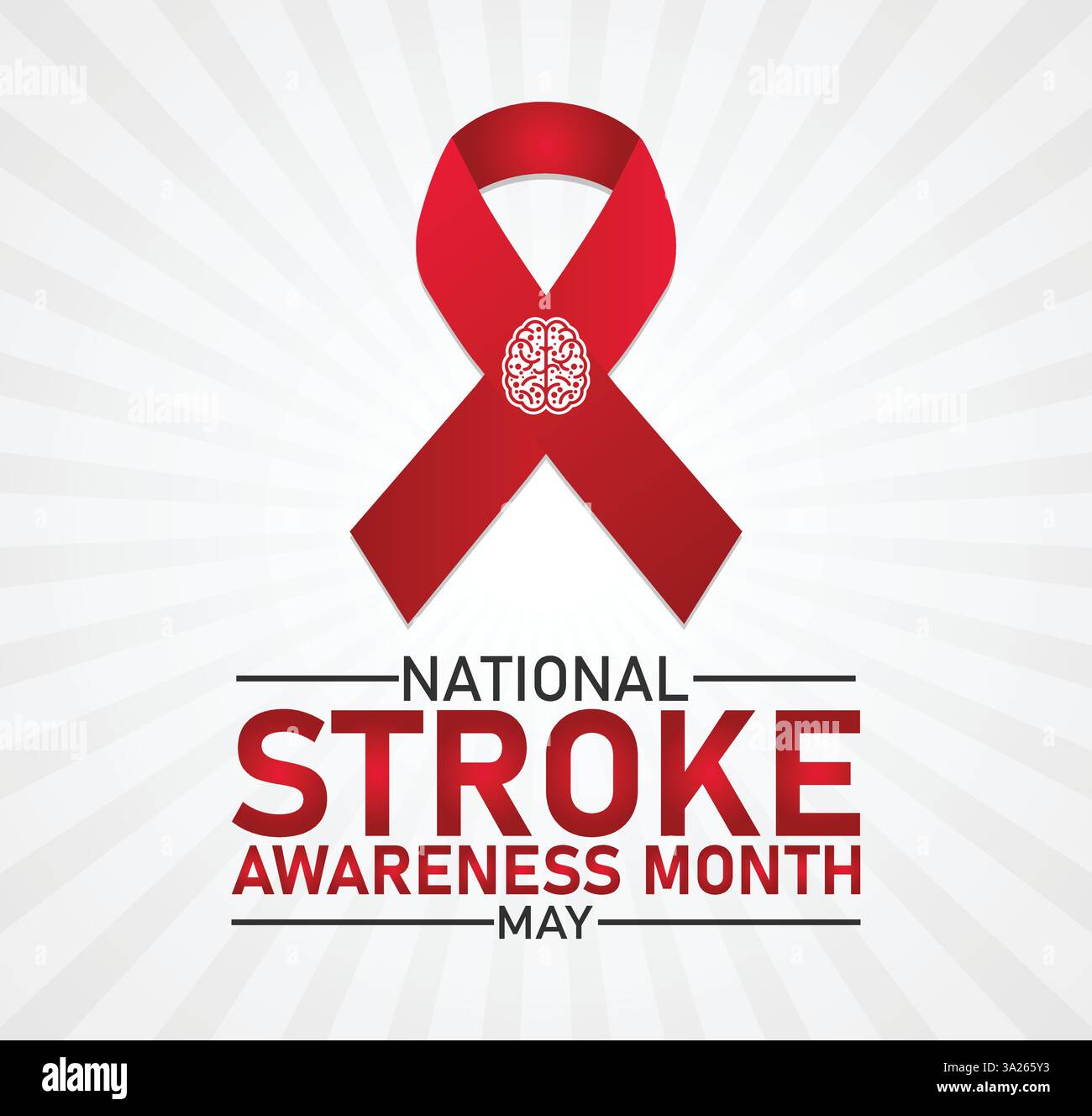 National Stroke Awareness Month May. Prevention, Symptoms and Treatment Stock Vector Image & Art ...