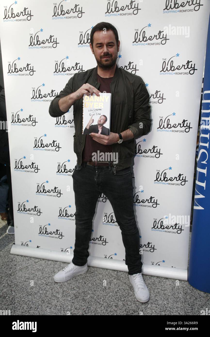 Actor Danny Dyer signs copies of his latest book Life Lessons from the ...