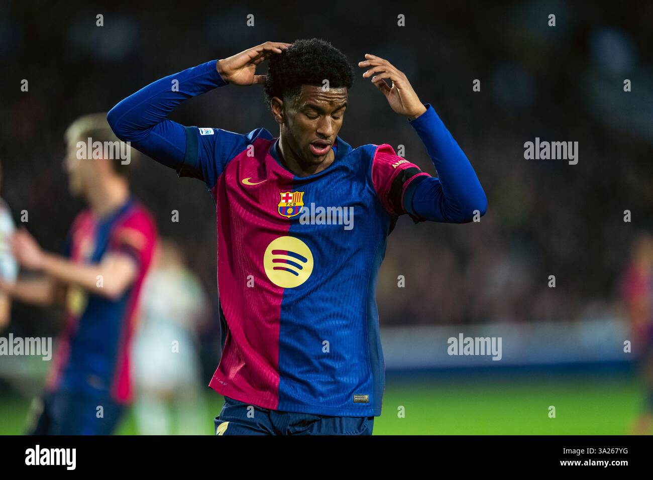 Barcelona, Spain, 11, March, 2025. Spain-Football-Champions League FC ...