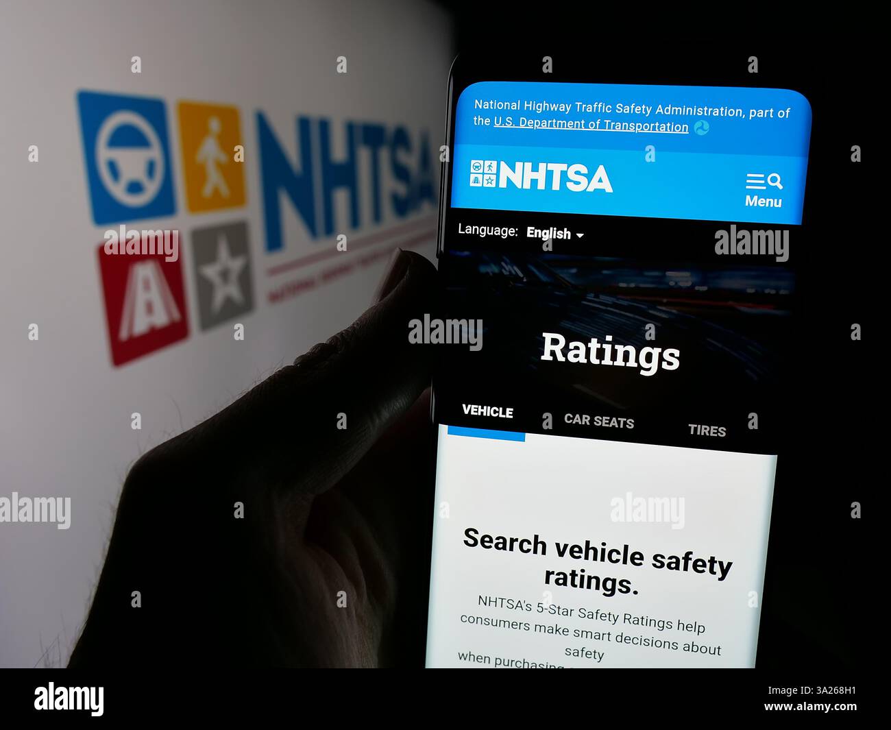Nhtsa logo hi-res stock photography and images - Alamy