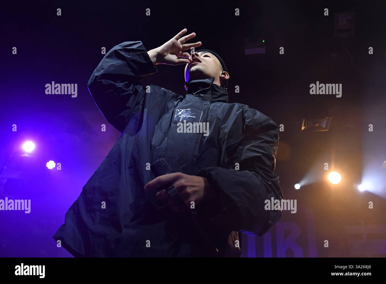 UK. 11th Mar, 2025. LONDON, ENGLAND - MARCH 11: Trueno (Mateo Palacios ...