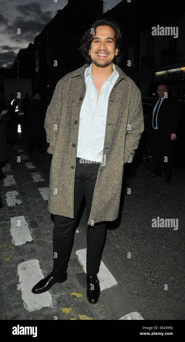 London, UK. 11th Mar, 2025. Nathaniel Curtis at the "Black Bag" special ...