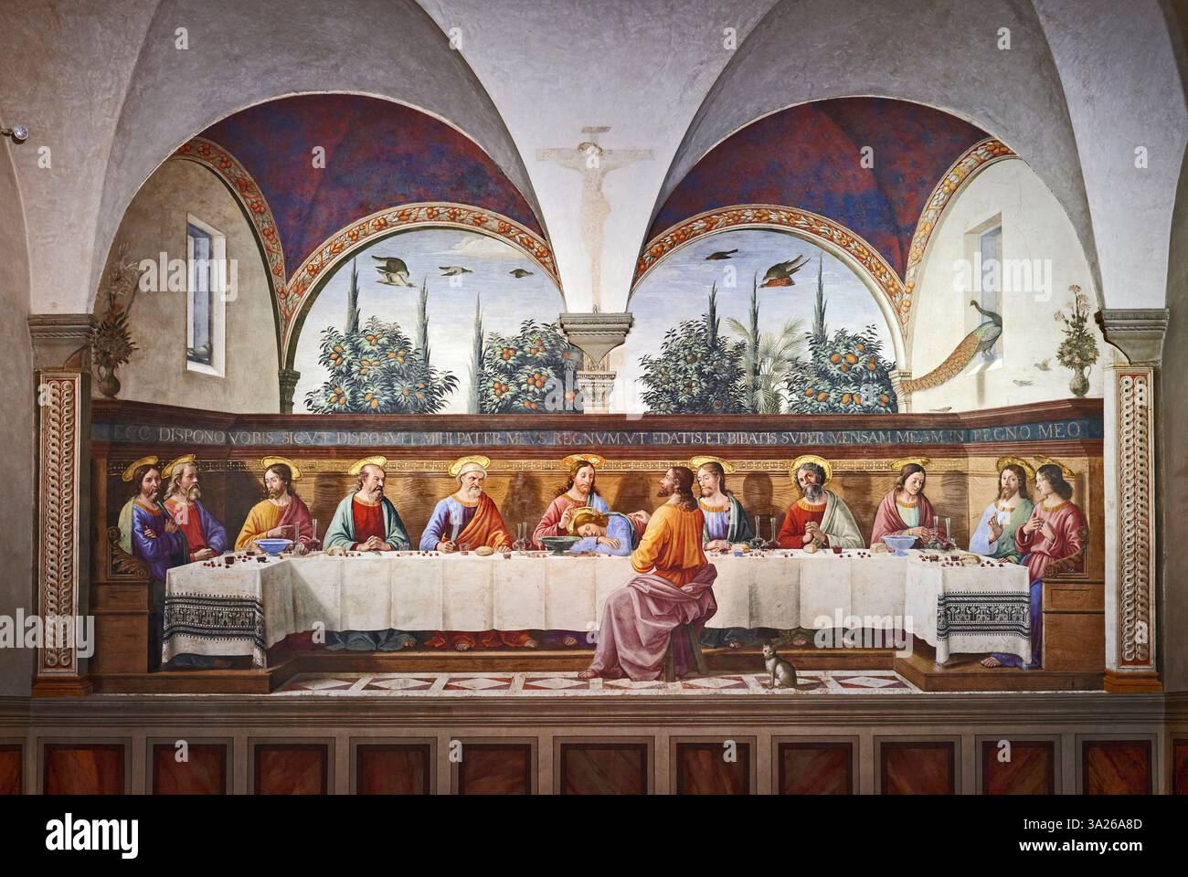 Ultima cena, detto il Cenacolo di San Marco - affresco - Domenico ...