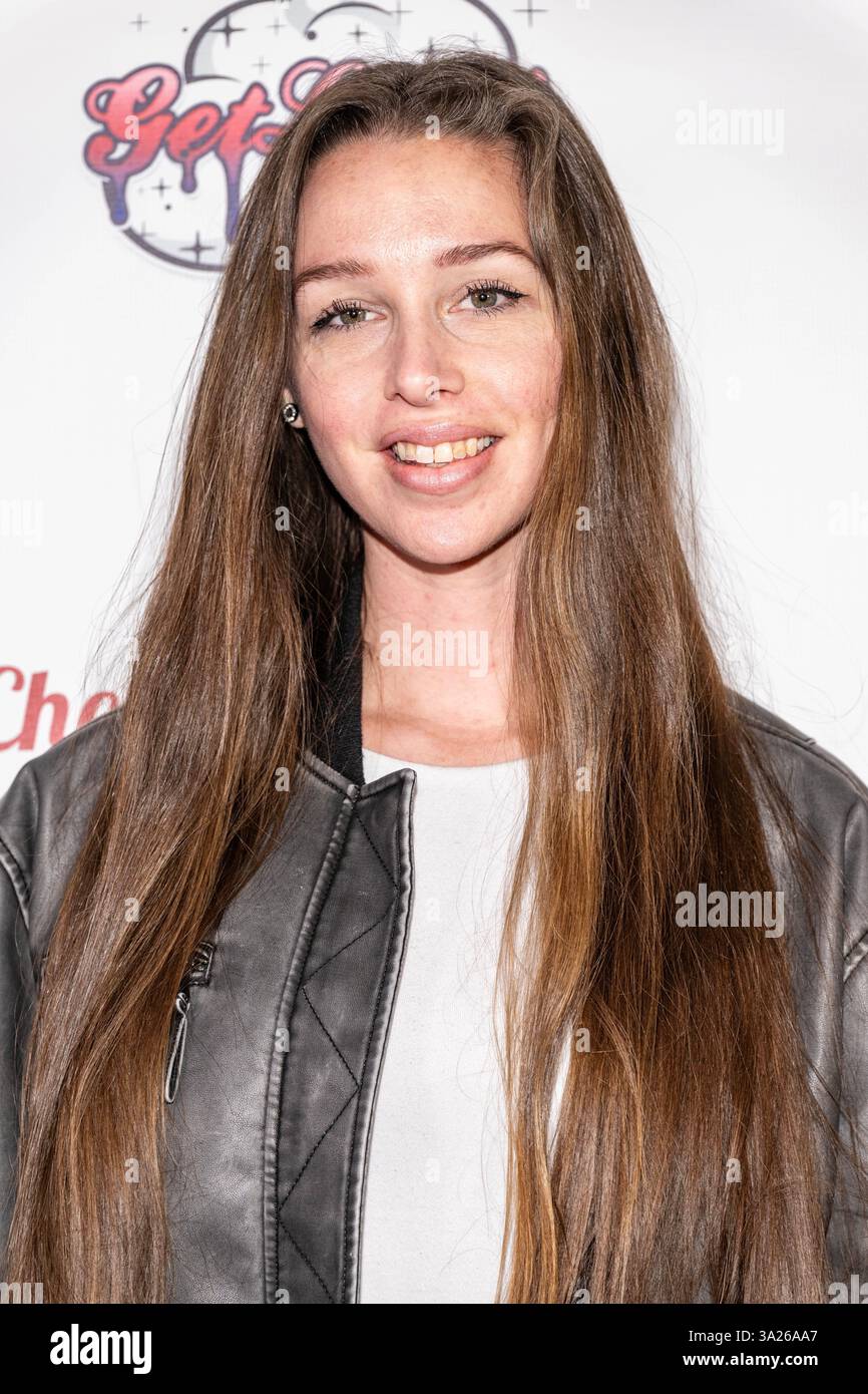 Comedian Katie Frank attends Christine Peake Presents Cheeky Peakey's ...