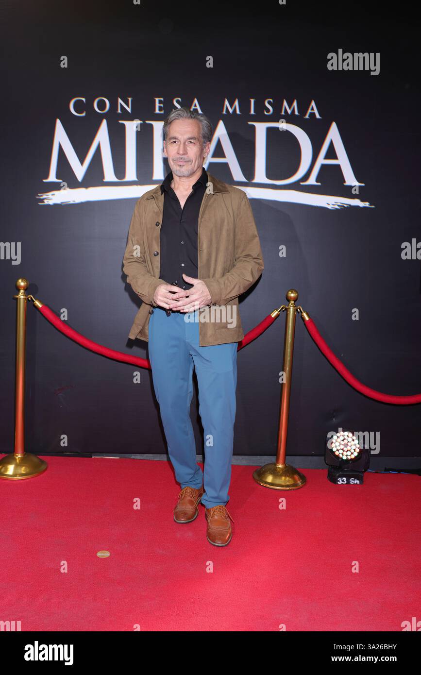 Mexico City, Mexico. 11th Mar, 2025. Juan Rios Cantu poses during a ...