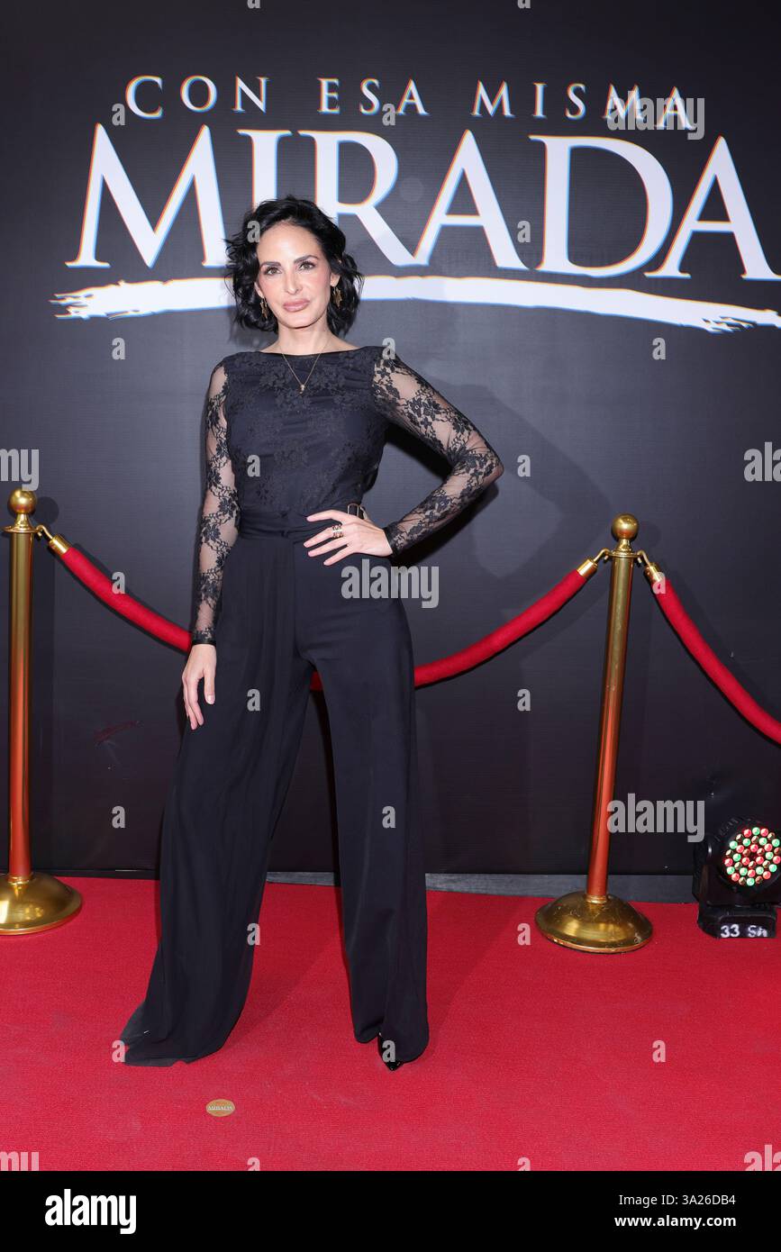 March 11, 2025, Mexico City, Ciudad de Mexico, Mexico: Ximena Herrera ...