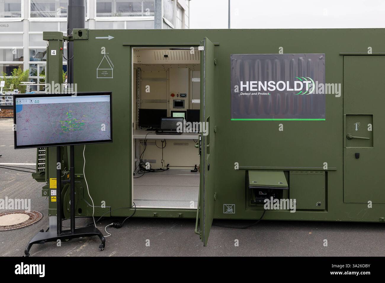 ILA Berlin 2024 - Presserundgang Mobile Überwachungseinheit des ...