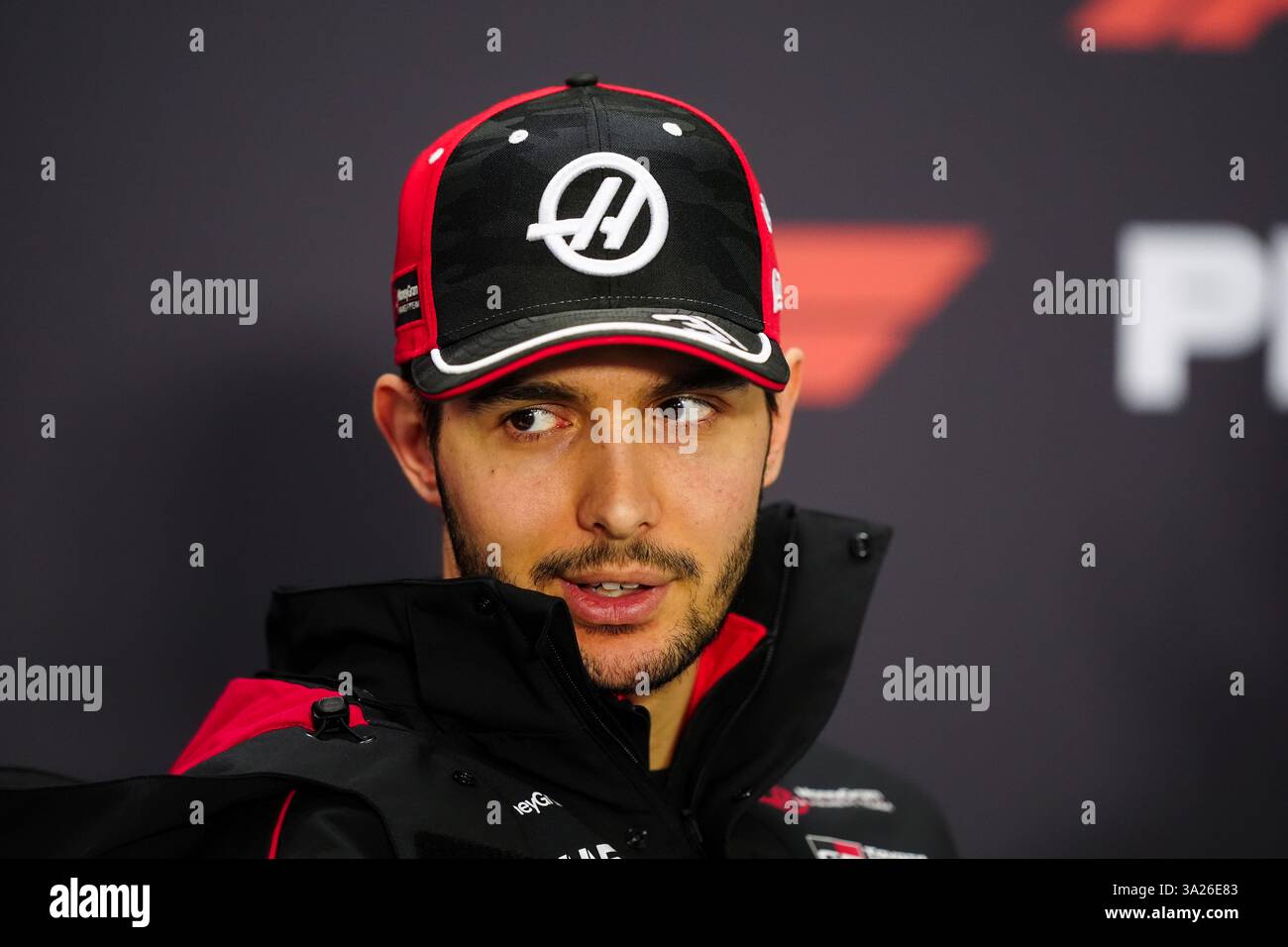File photo dated 26-02-2025 of Haas driver Esteban Ocon. Issue date ...