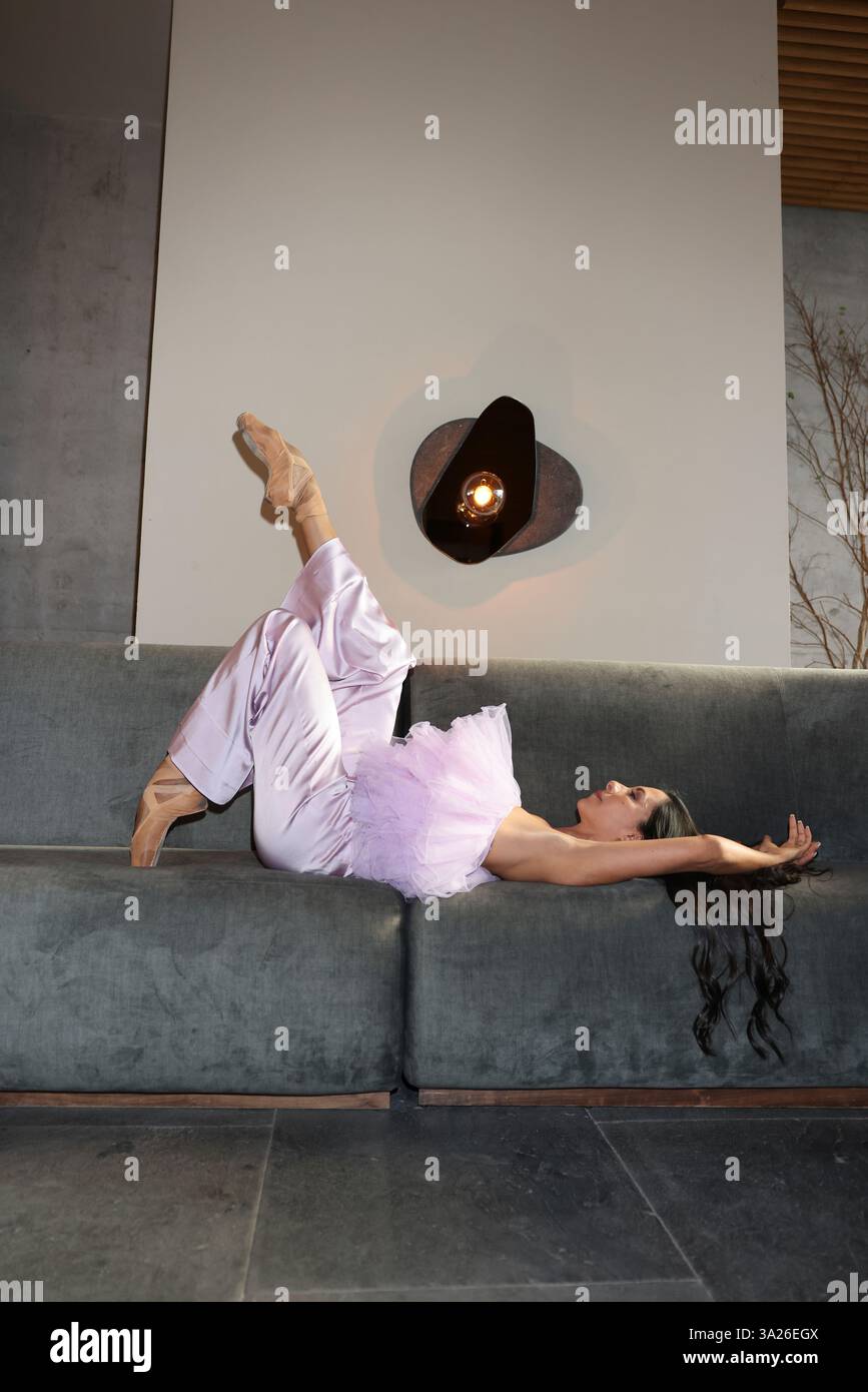 Mexico City, Mexico. 10th Mar, 2025. Dancer and ambassador of culture ...