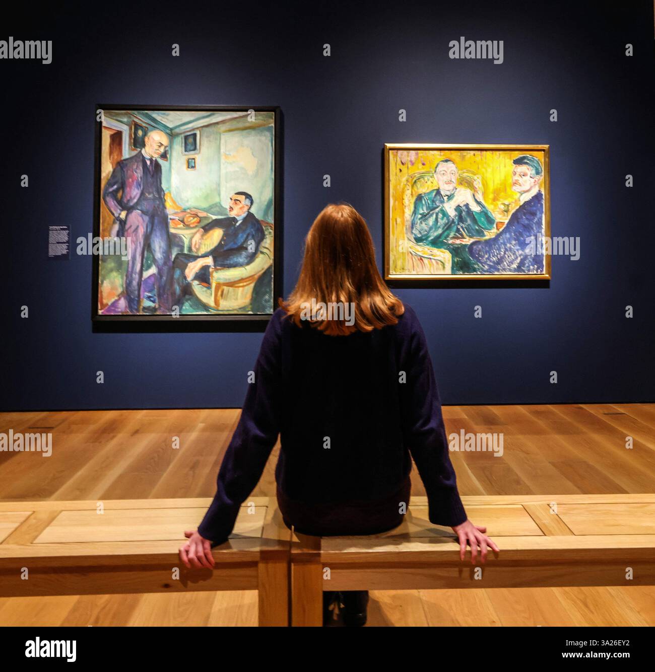 national Portrait Gallery, London 12 March 2025 Edvard Munch Portraits ...
