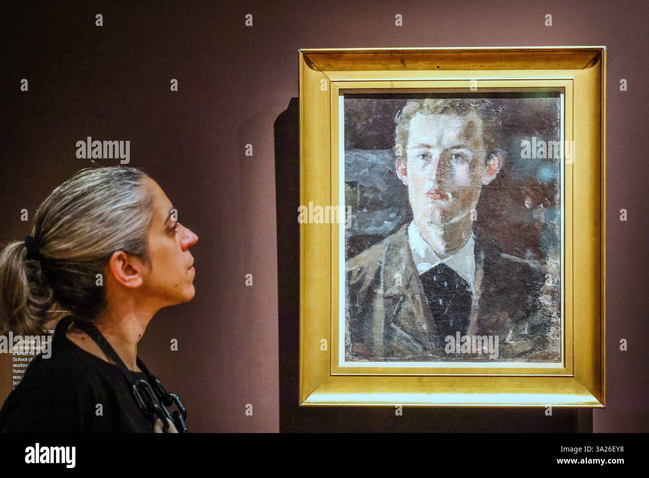 national Portrait Gallery, London 12 March 2025 Self Portrait, Oil on ...