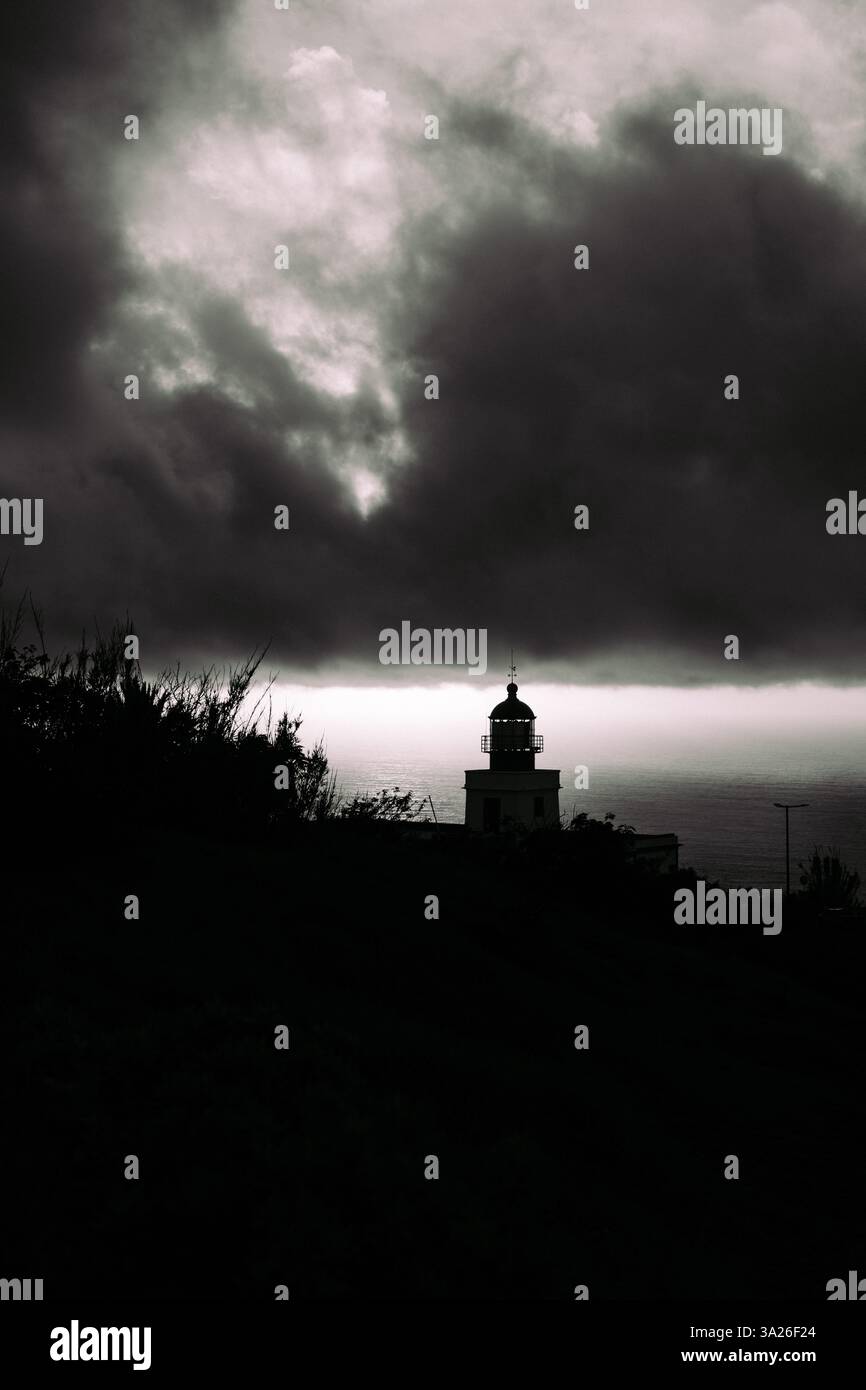 Ponta do Pargo lighthouse, Madeira Island Stock Photo - Alamy