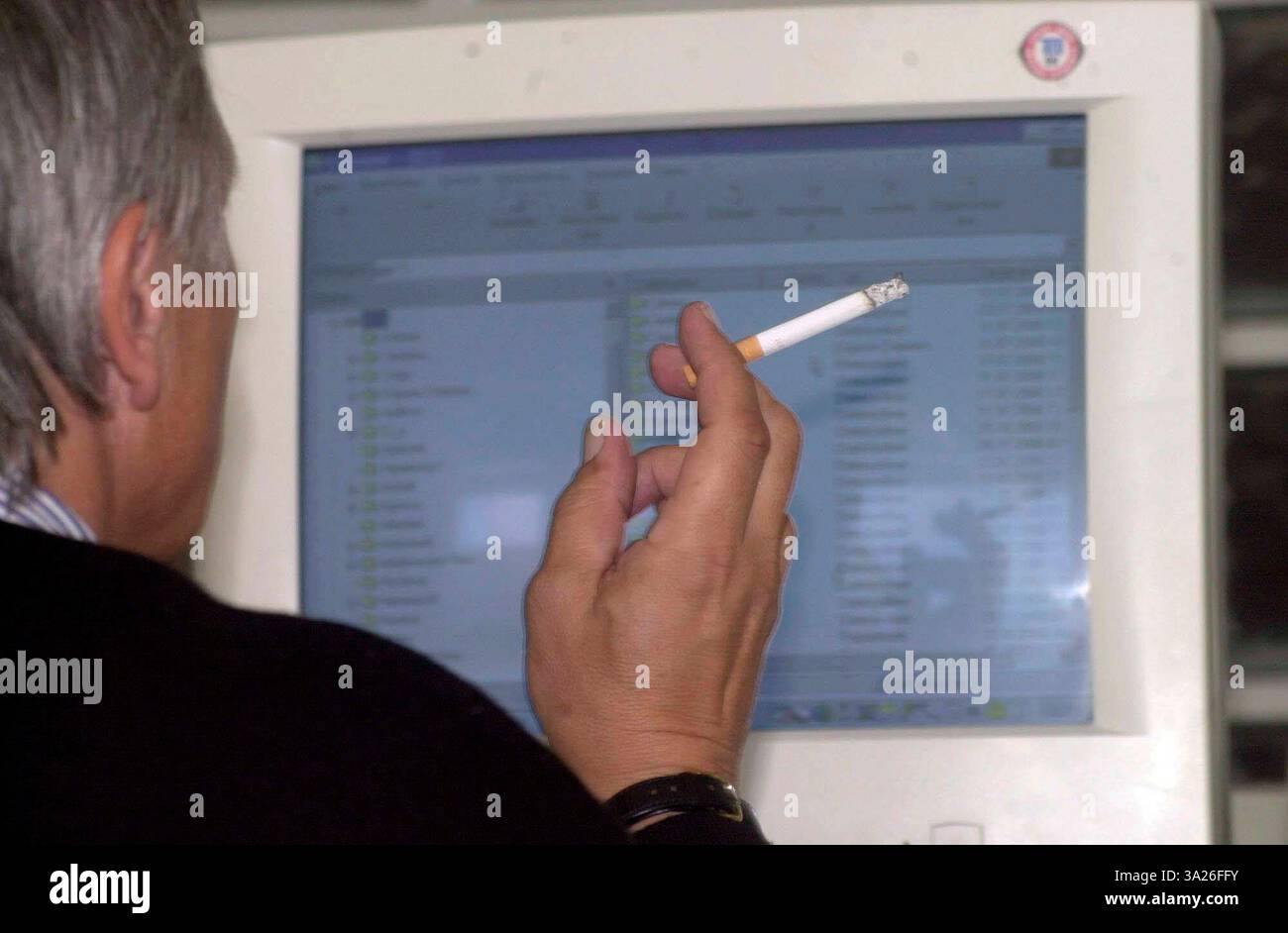 cigarette smoking at the workplace, a nicotine addiction and working ...
