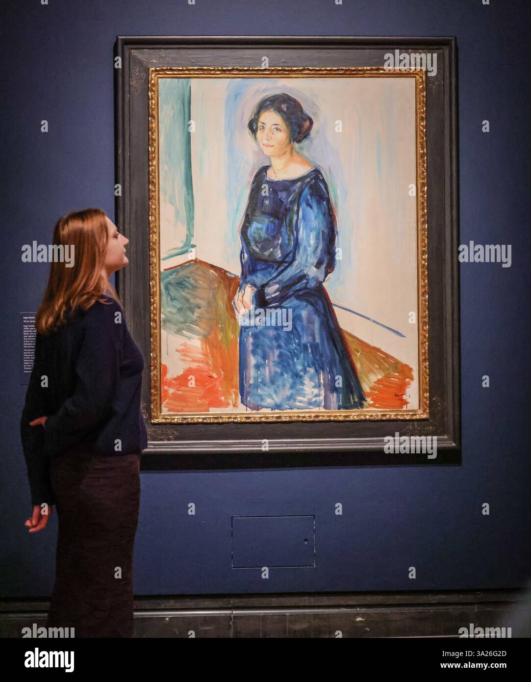 National Portrait Gallery, London 12 March 2025 Edvard Munch Portraits ...