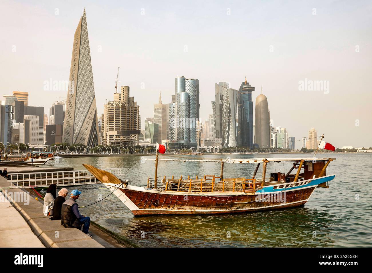 FIA WEC Qatar 1812 km Doha Skyline Doha Qatar JuergenxTap *** FIA WEC ...