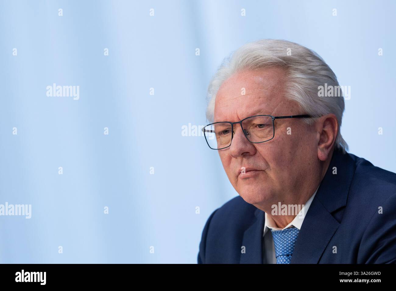 Duesseldorf, Germany. 12th Mar, 2025. Armin Papperger, Chairman of the Executive Board of ...