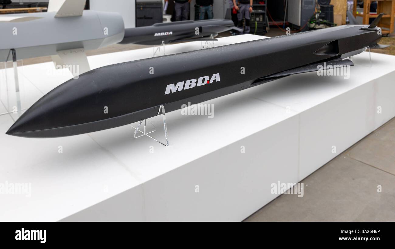ILA Berlin 2024 - Presserundgang Präsentation eines hypersonischen Marschflugkörpers von MBDA ...