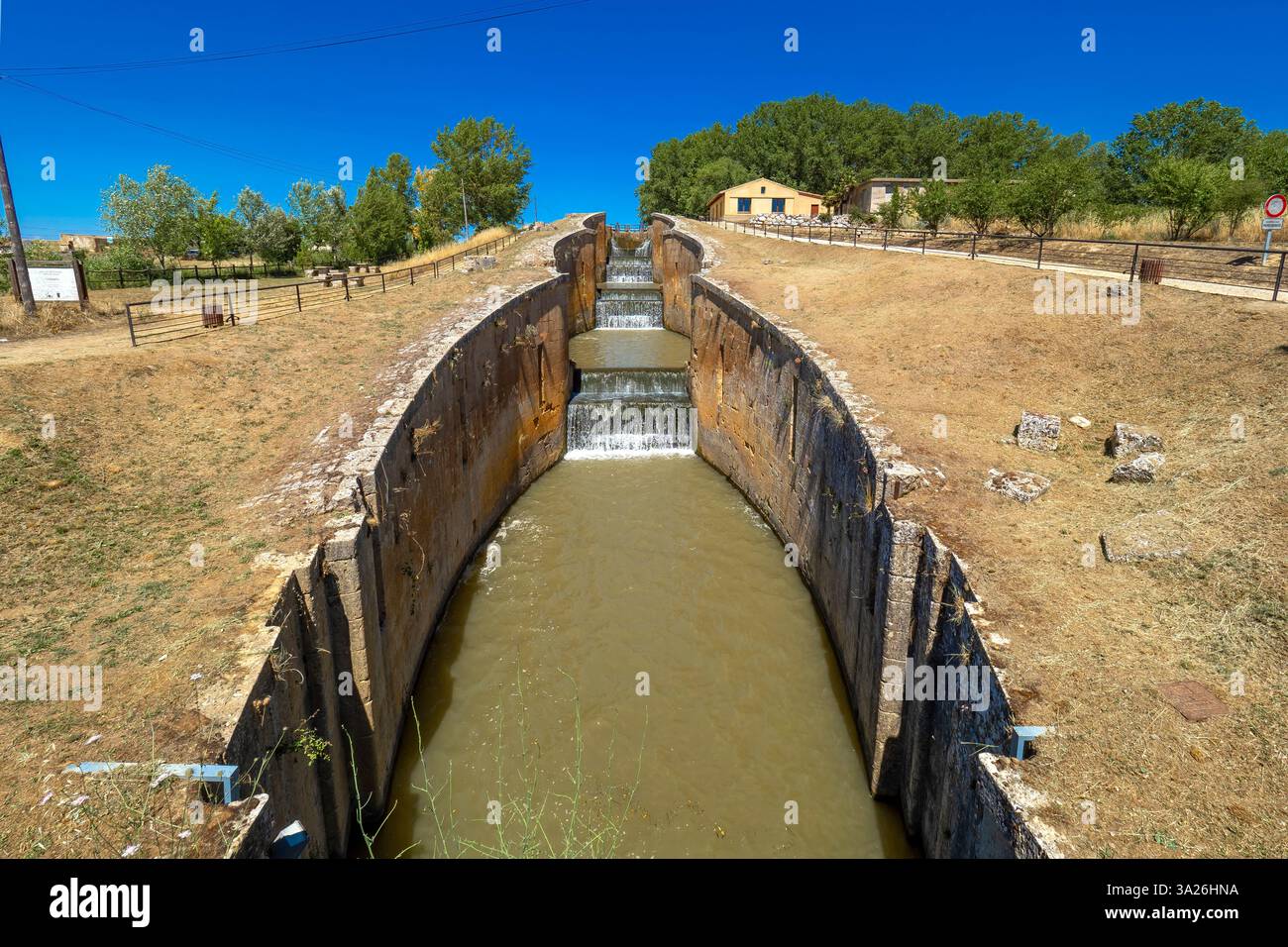 Canal Floodgate, Canal of Castile, 18-19th Century Hydraulic ...