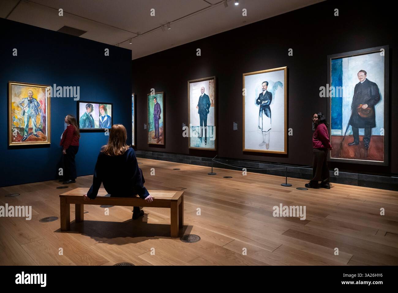 London, UK. 12 March 2025. A general view at a preview of ‘Edvard Munch ...
