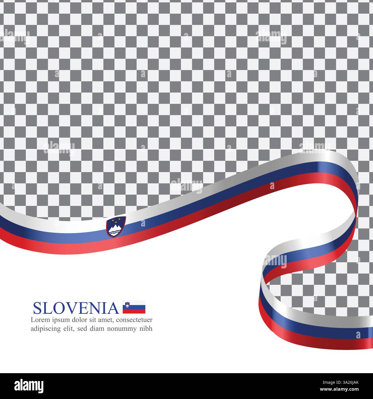 Flag slovenia slovenian national Stock Vector Images - Alamy