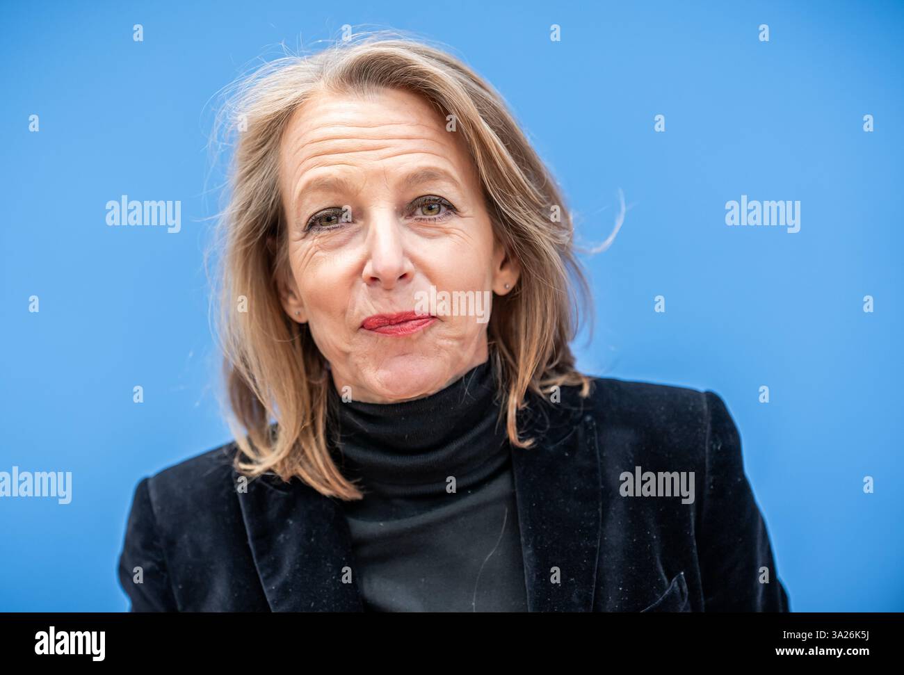 12 March 2025, Berlin: Julia Jäkel, media manager and member of the ...