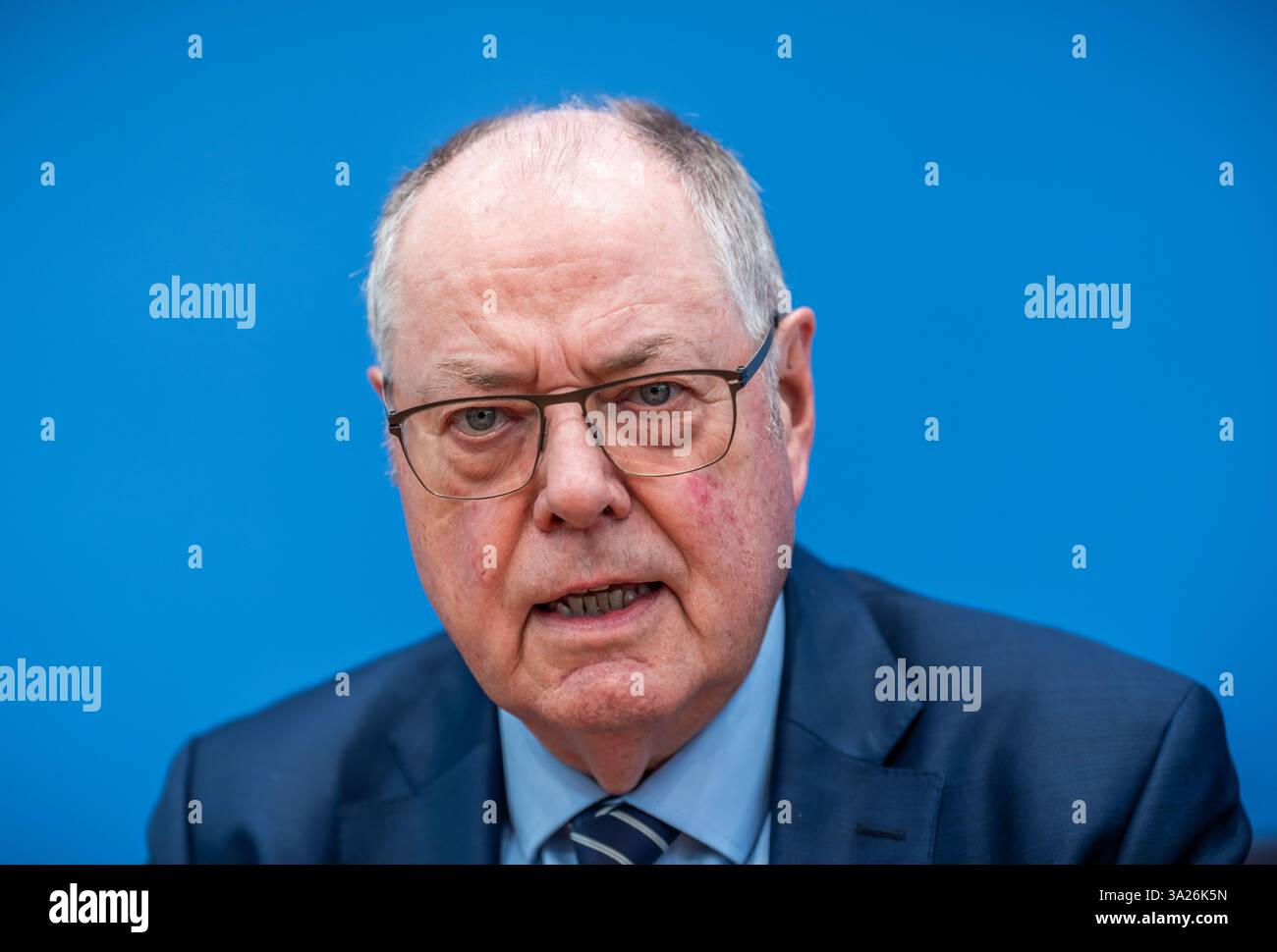 Berlin, Germany. 12th Mar, 2025. Peer Steinbrück, former Federal ...