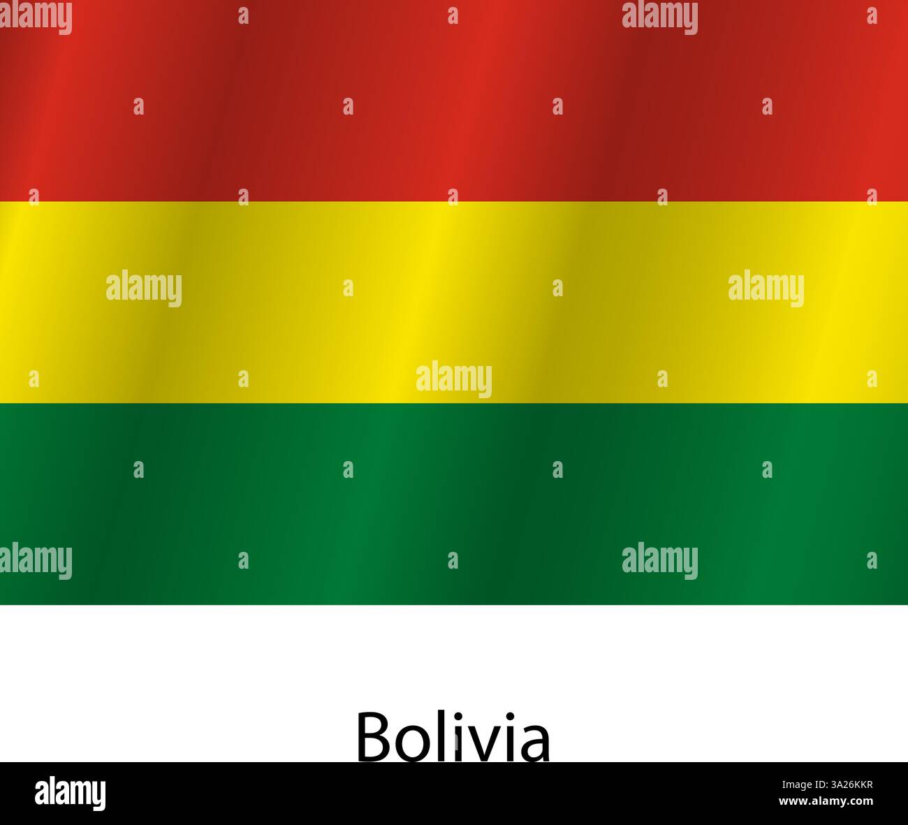 Editable bolivia flag vector hi-res stock photography and images - Alamy