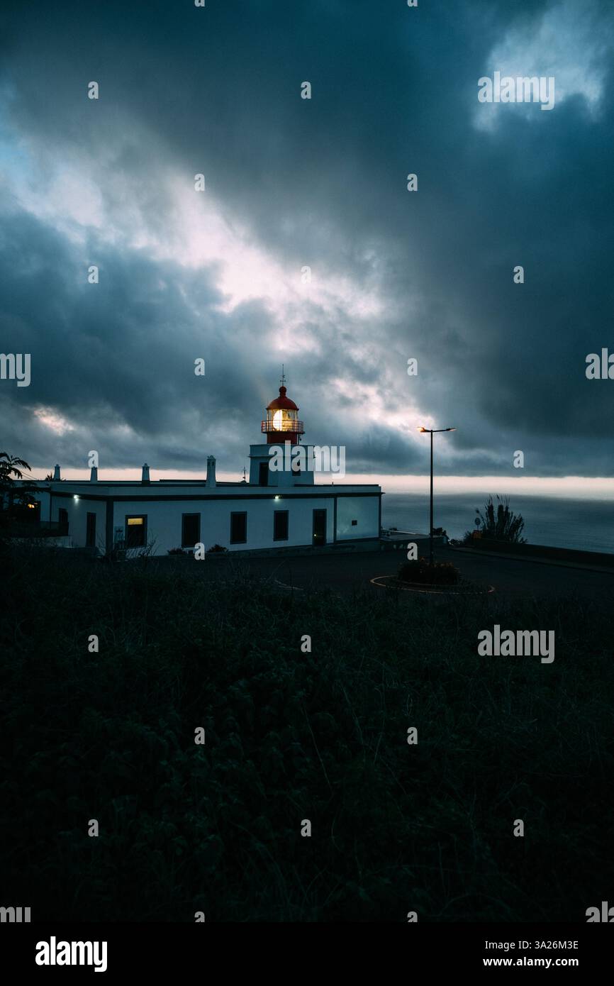Ponta do Pargo lighthouse, Madeira Island Stock Photo - Alamy