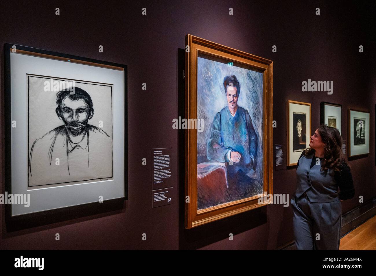 London, UK. 12th Mar, 2025. August Stindberg 1892 and other works ...