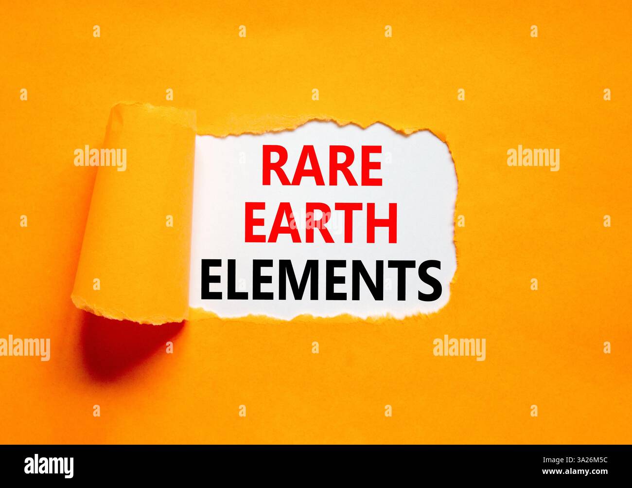 Rare earth elements symbol. Concept words Rare earth elements on ...