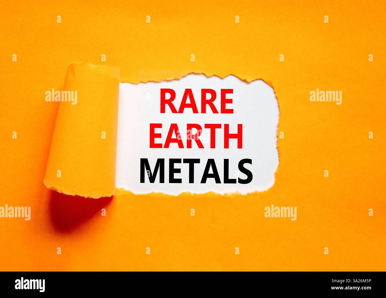 Rare earth metals symbol. Concept words Rare earth metals on beautiful ...