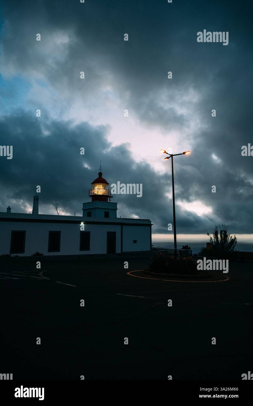 Ponta do Pargo lighthouse, Madeira Island Stock Photo - Alamy