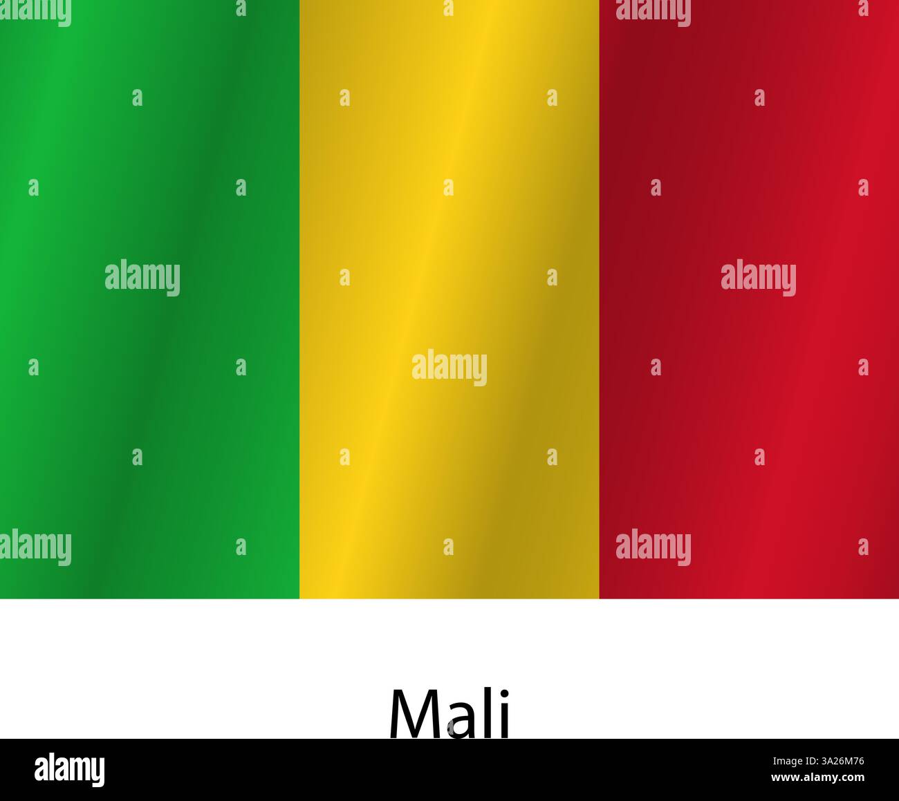 Editable mali flag vector hi-res stock photography and images - Alamy