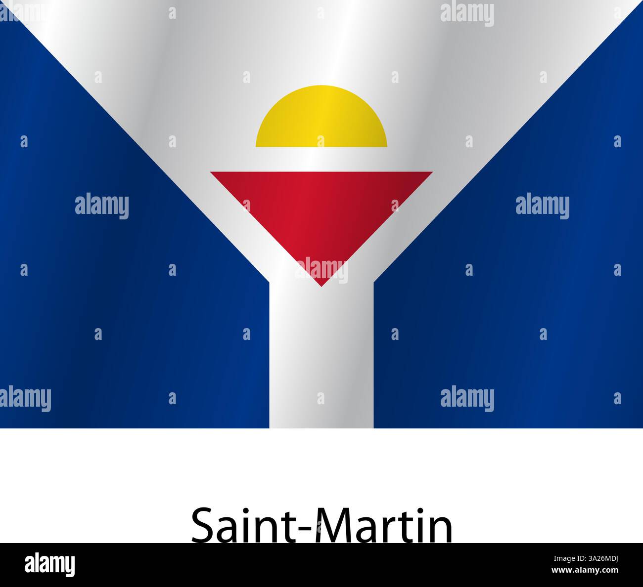 Saint martin emblem Cut Out Stock Images & Pictures - Alamy