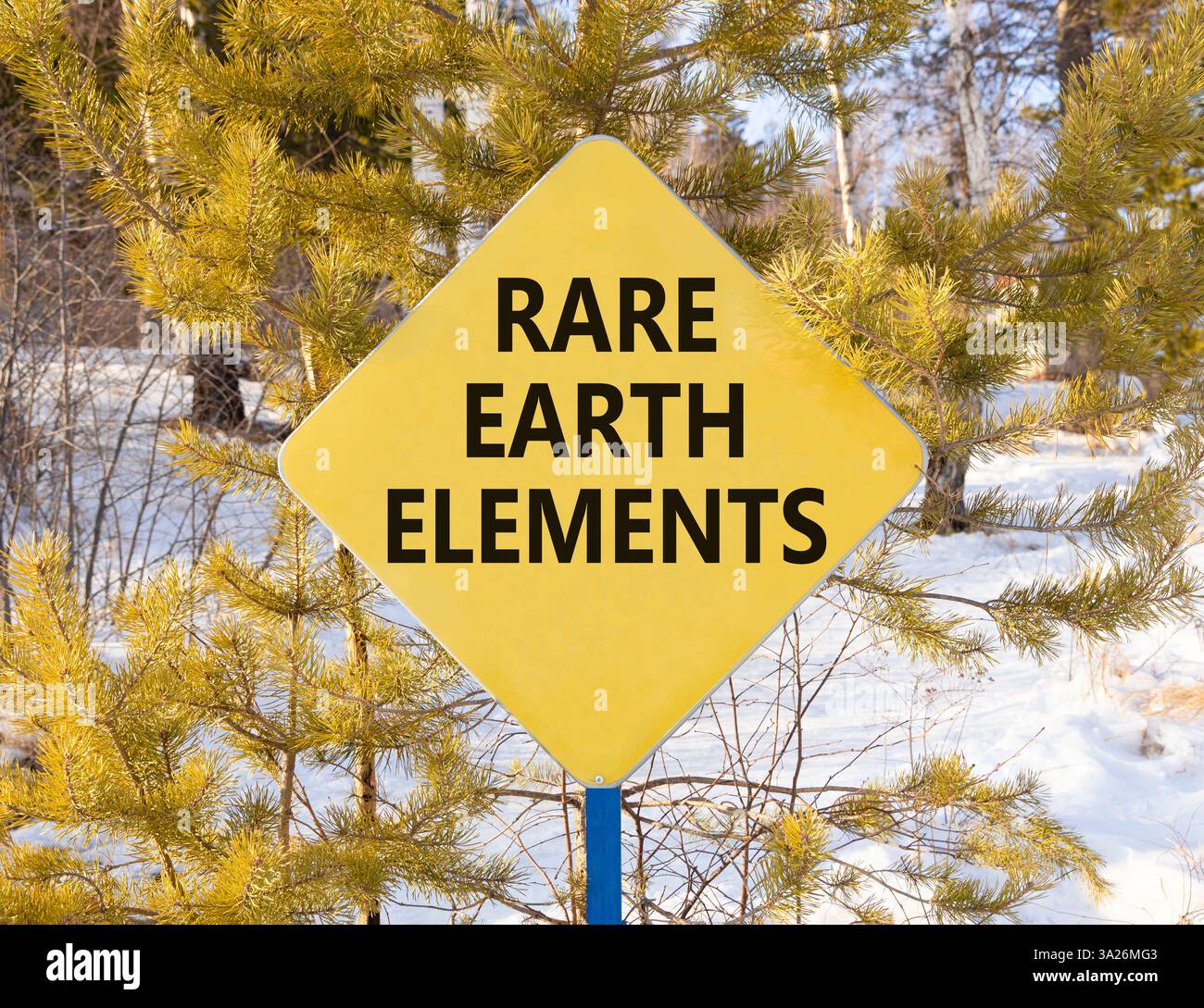 Rare earth elements symbol. Concept words Rare earth elements on ...