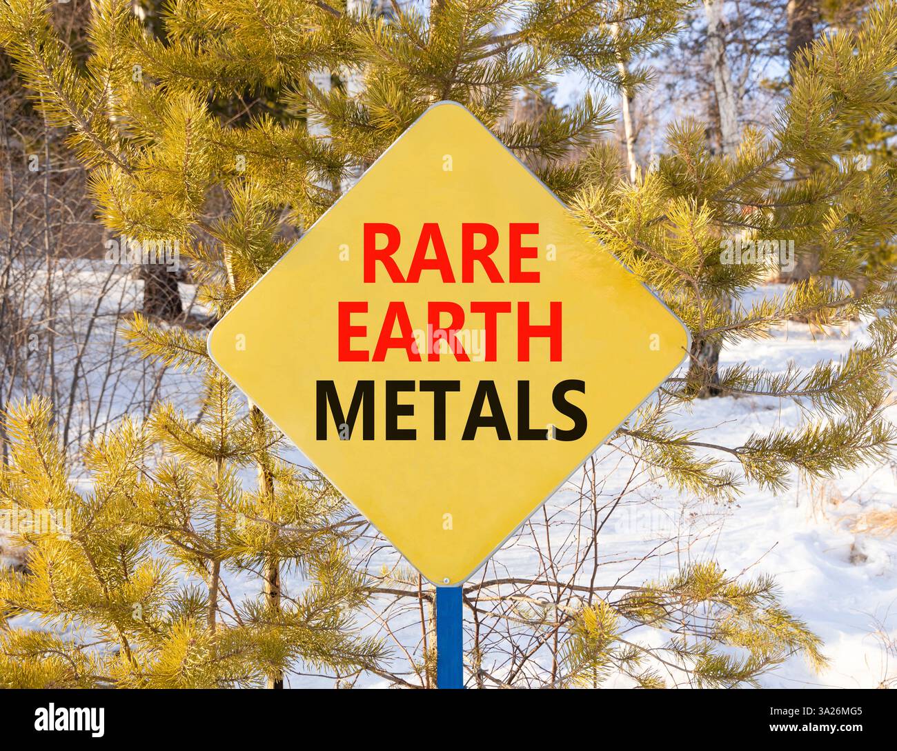 Rare earth metals symbol. Concept words Rare earth metals on beautiful ...