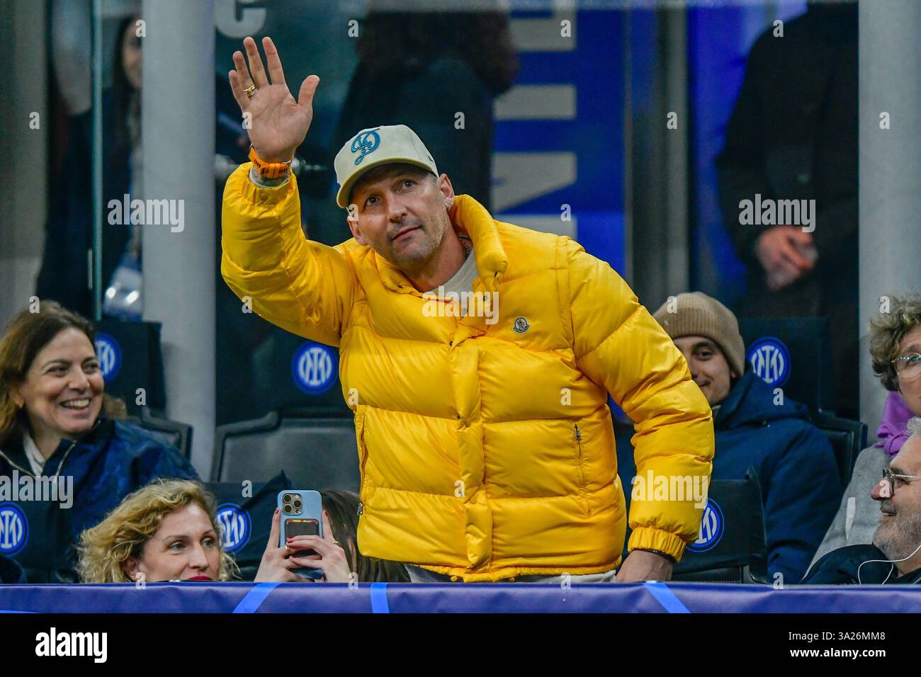 Milano, Italy. 11th Mar, 2025. Former Inter-player Marco Materazzi seen ...