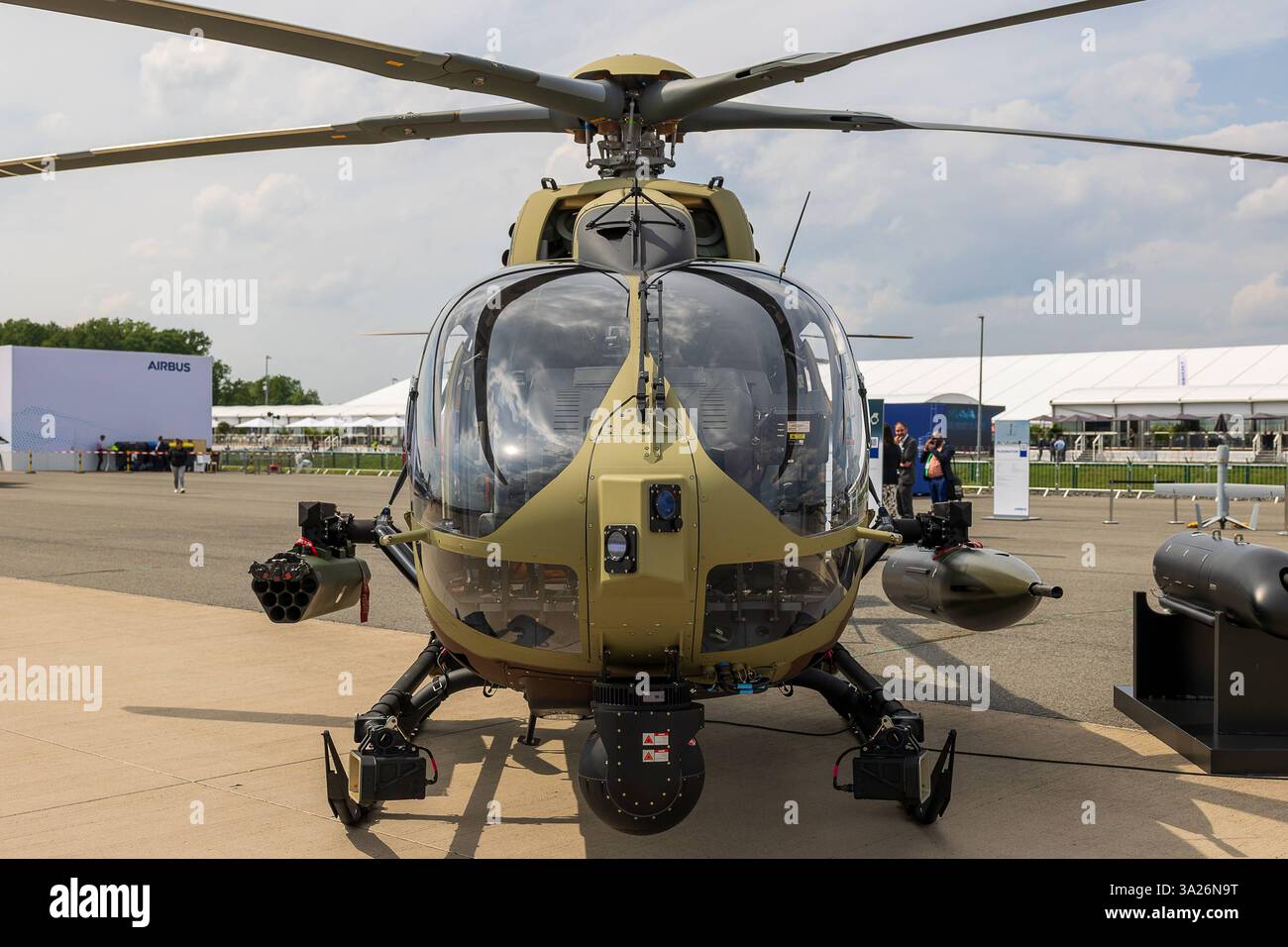 International Luft- und Raumfahrtausstellung ILA, Berlin, 07.06.2024 Präsentation des Airbus ...