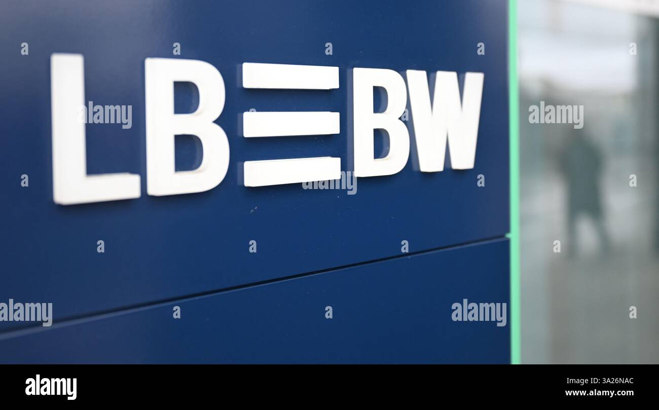 Stuttgart, Germany. 12th Mar, 2025. The logo of Landesbank Baden ...