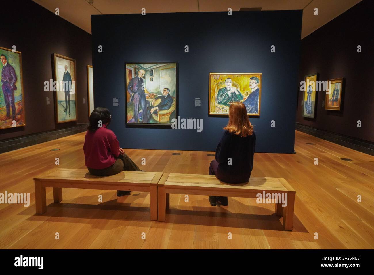 London, UK 12 March 2025. Image: Preview of works by Edvard Munch at ...
