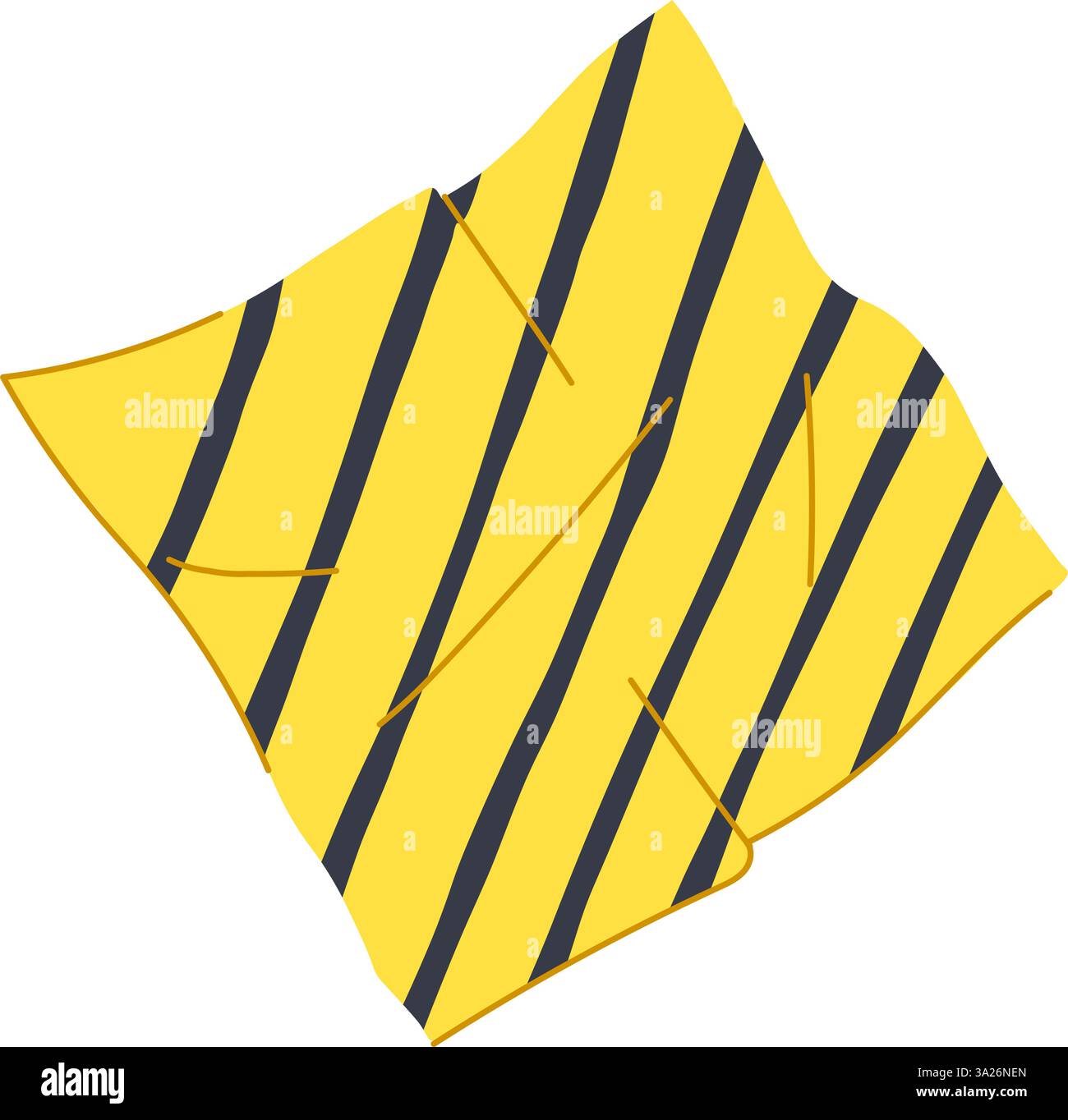 plastic beeswax food wrap cartoon vector illustration Stock Vector ...