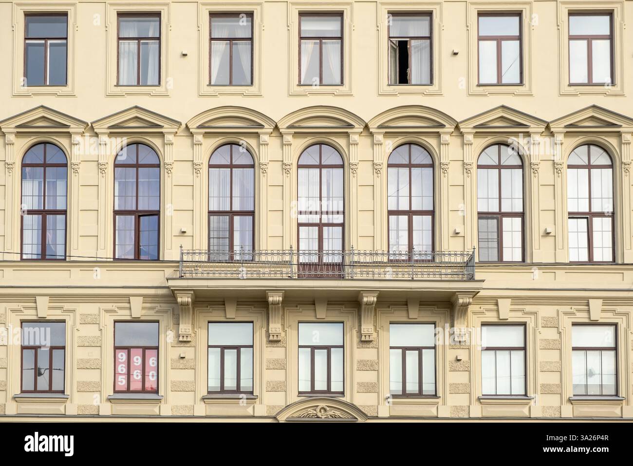 This historic Saint Petersburg building boasts ornate architecture ...