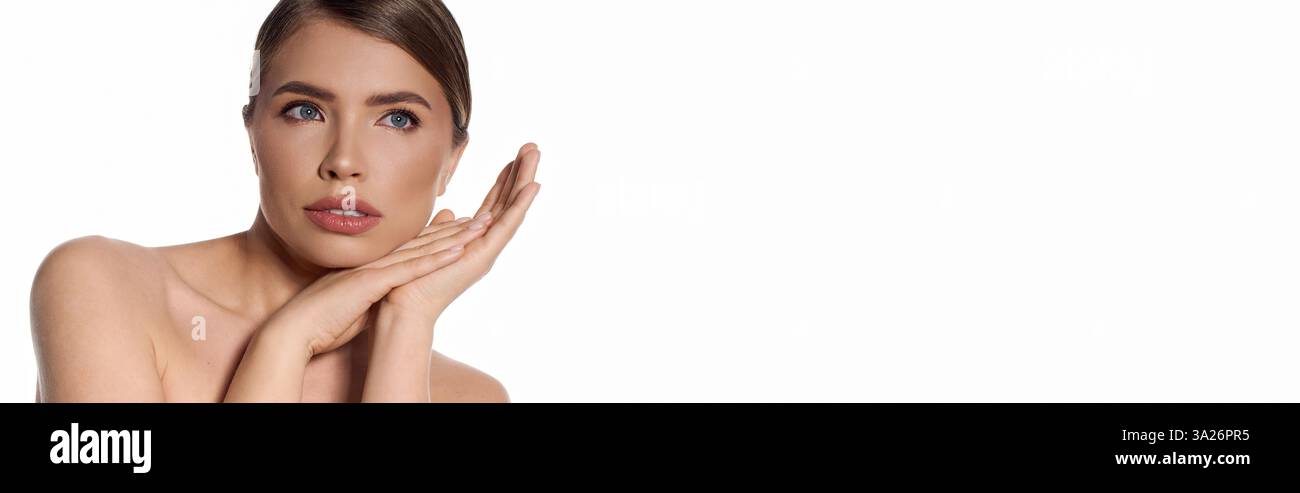 Refined pose Cut Out Stock Images & Pictures - Alamy