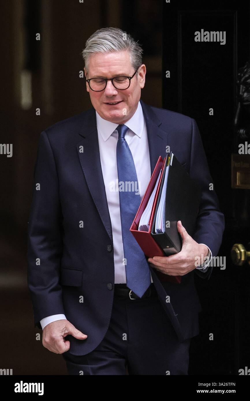 London, UK. 12th Mar, 2025. Sir Keir Starmer, Prime Minister of the ...