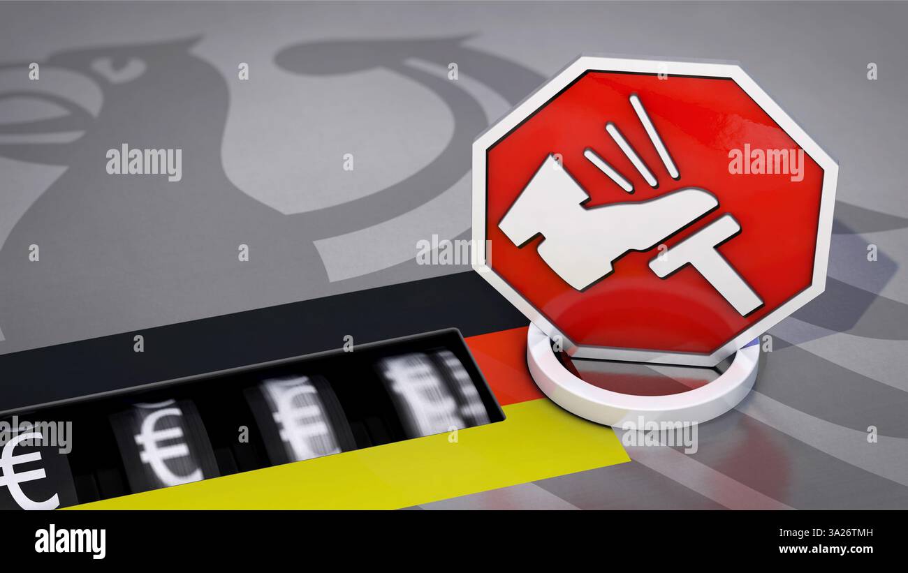 Money finances banknote germany hi-res stock photography and images - Alamy