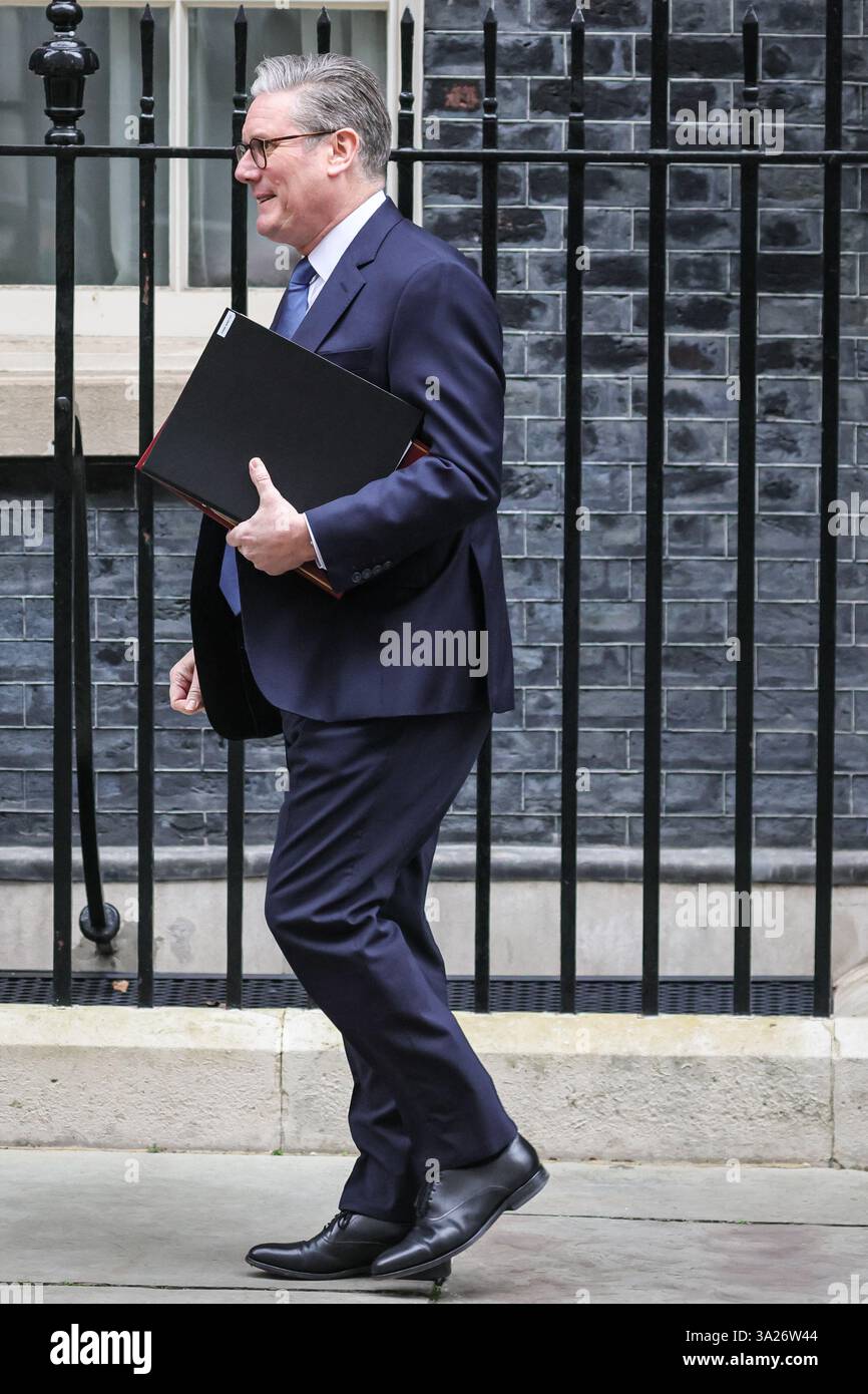 London, UK. 12th Mar, 2025. Sir Keir Starmer, Prime Minister of the ...