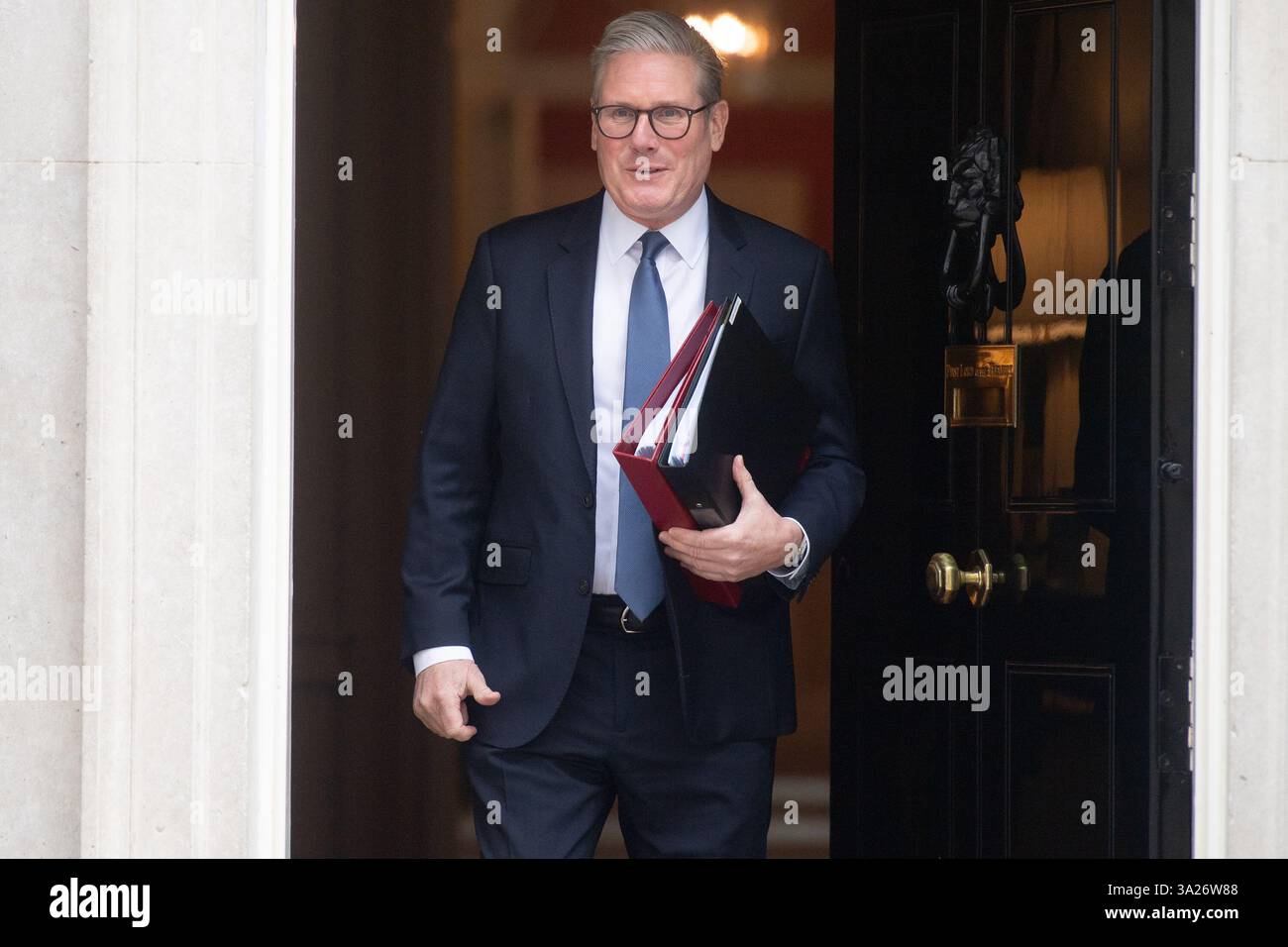 London, UK. 12 Mar 2025. British Prime Minister Sir Keir Starmer ...